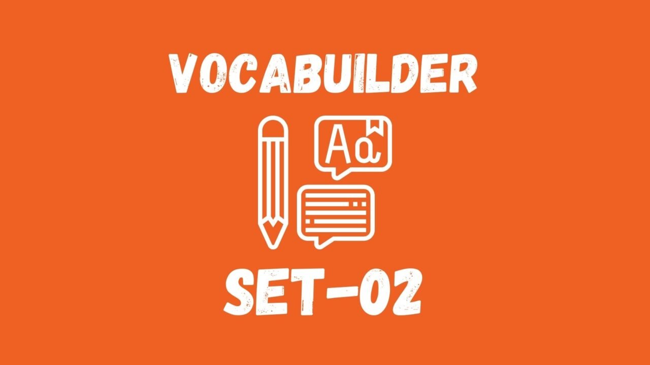 Vocabulary Builder Set 02 - English Plus Podcast