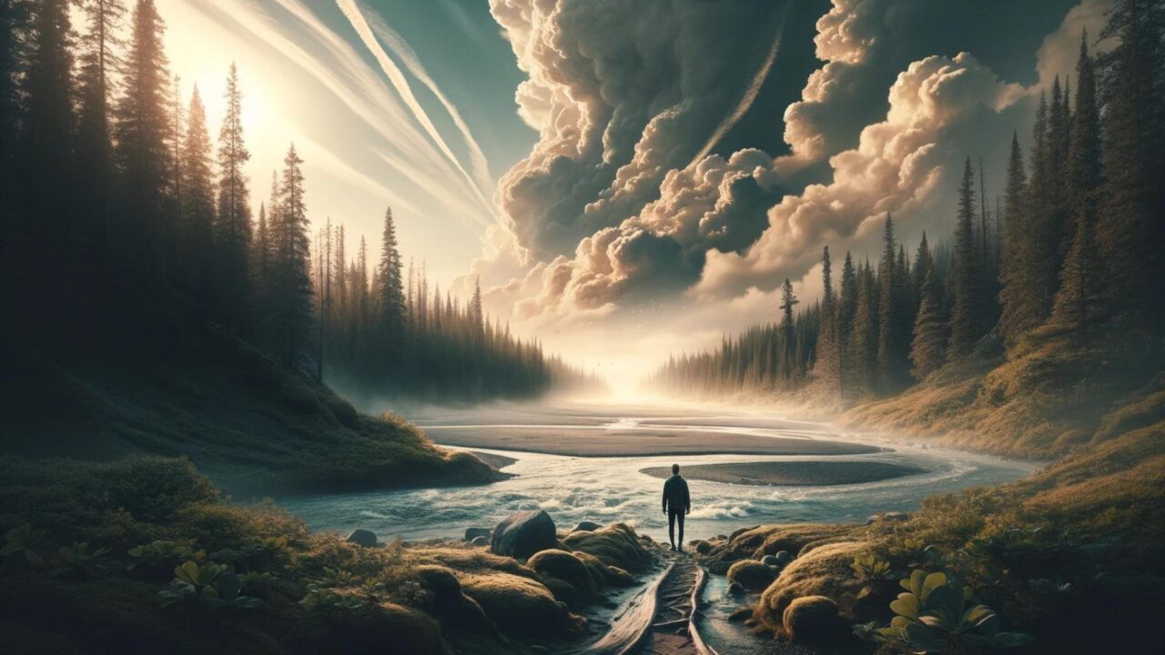 Do not go where the path may lead, go instead where there is no path ...