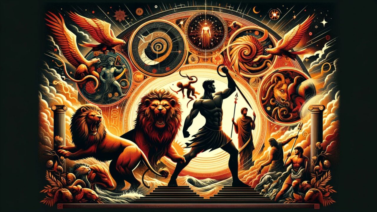 Hercules' Epic Journey: Exploring the Twelve Labors - English Plus Podcast