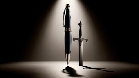 Why the Pen is Mightier than the Sword - English Plus Podcast