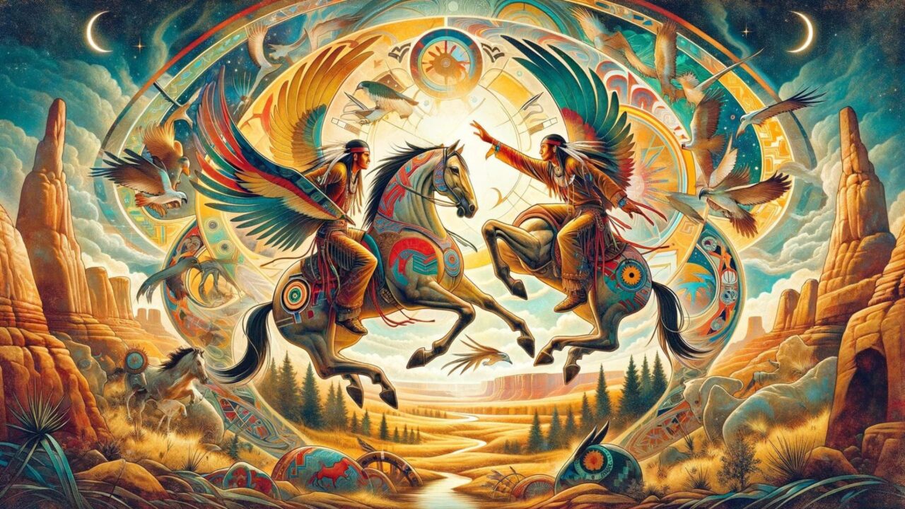 The Hero Twins of Navajo Mythology: A Tale of Courage and Balance ...