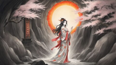The Myth of Amaterasu and the Cave: A Japanese Legend of Light and ...