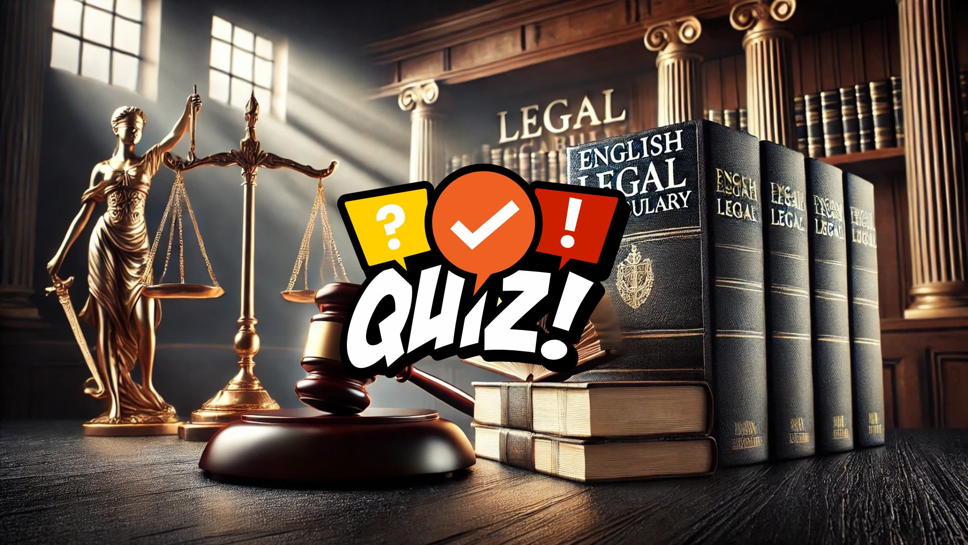 Legal Lexicon Mastery: The Essential Quiz on Legal Terms for the Informed - English Plus Podcast