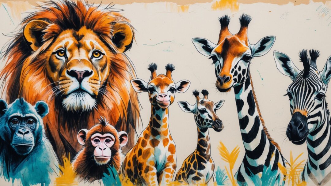 Zoo Animals in English: Names & Simple Descriptions for Beginners ...