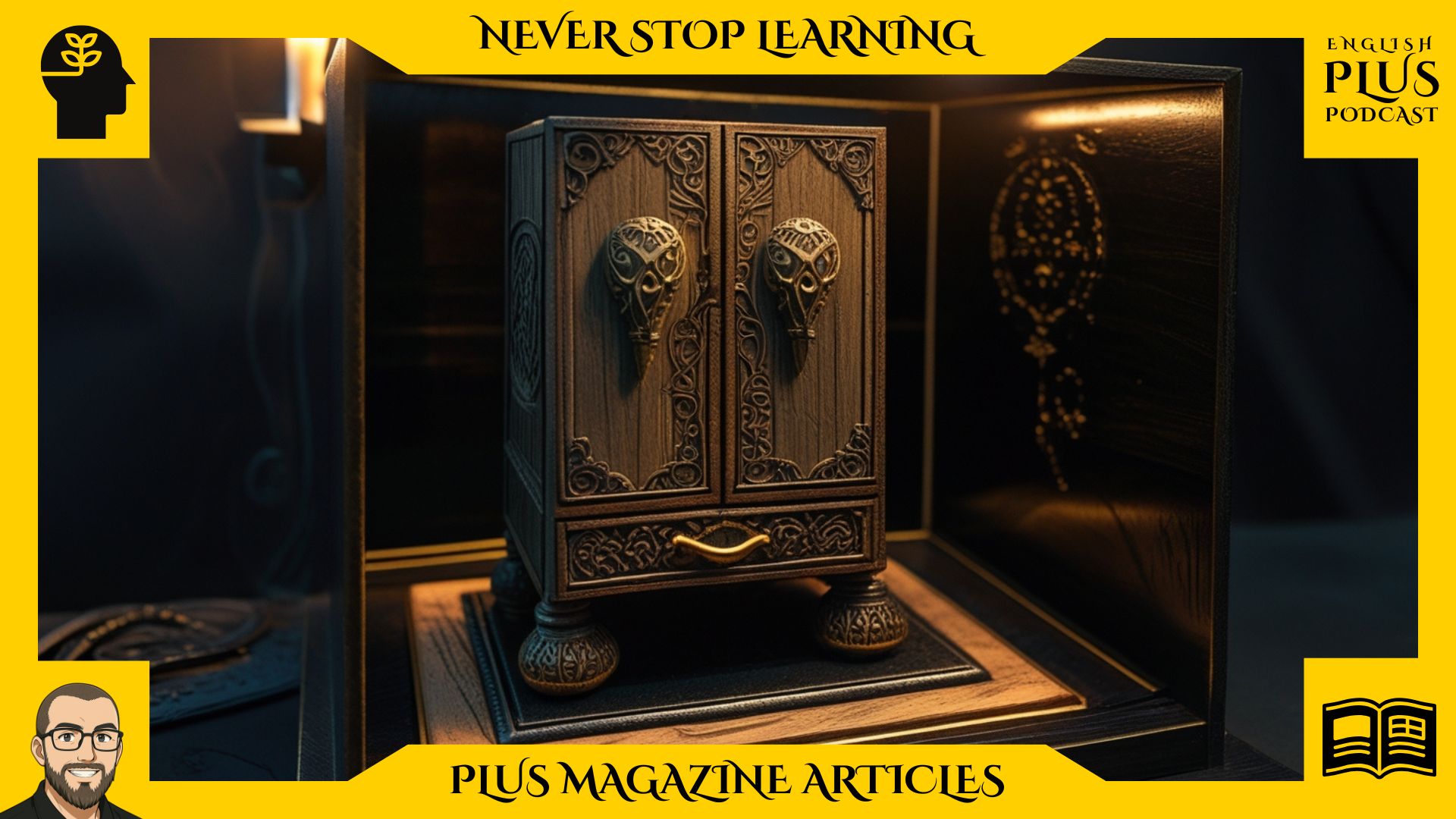 The Dybbuk Box: Unlocking the Truth Behind the Internet's Most Haunted Object - English Plus Podcast