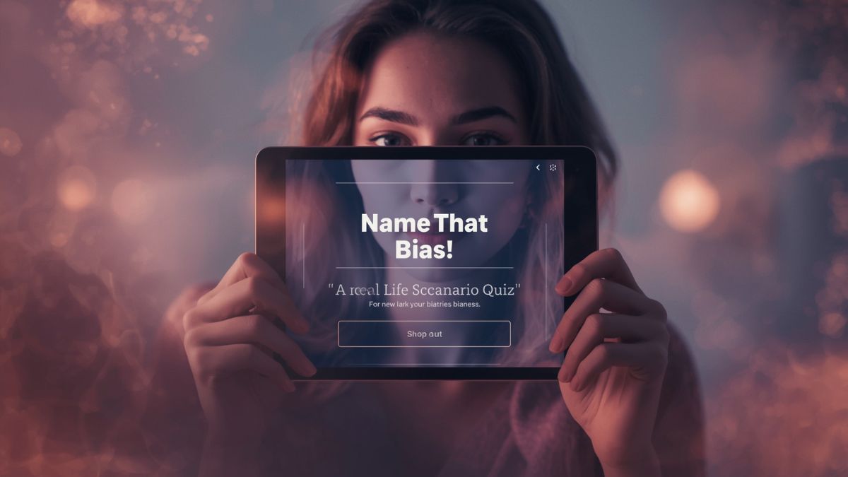 What Bias Is Guiding Your Brain? A Real-Life Scenario Quiz - English ...