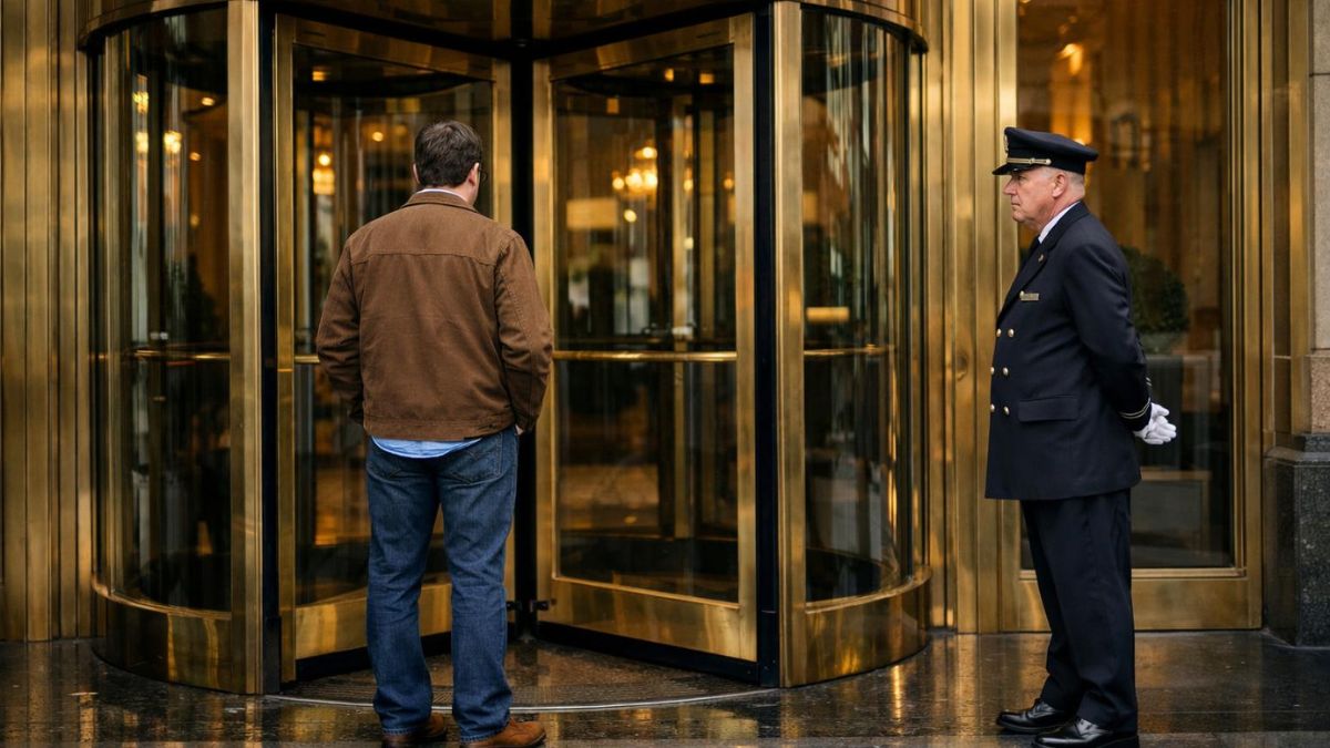 The Heavy Door of Perfection: Why You’re Still Standing Outside ...