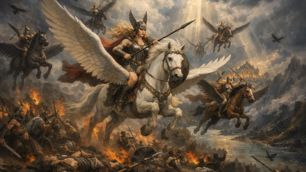 The Valkyries and the Art of Choosing the Slain | Reading and Listening ...